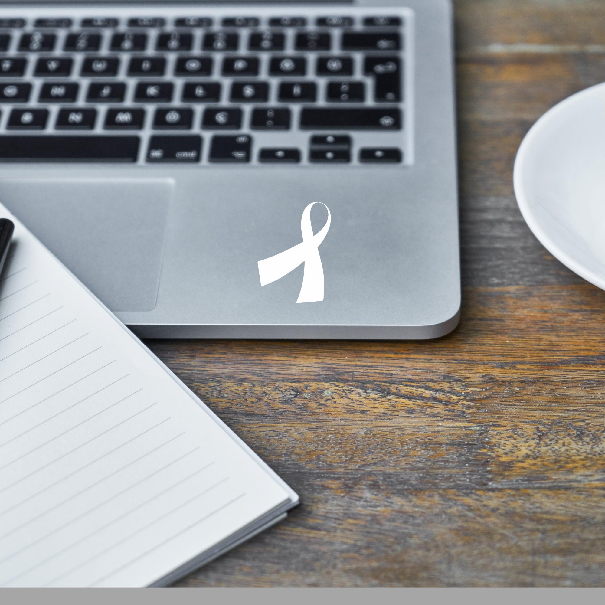 White Cancer Ribbonlung Cancer Ribbonwhite Cancer Ribbon - Etsy