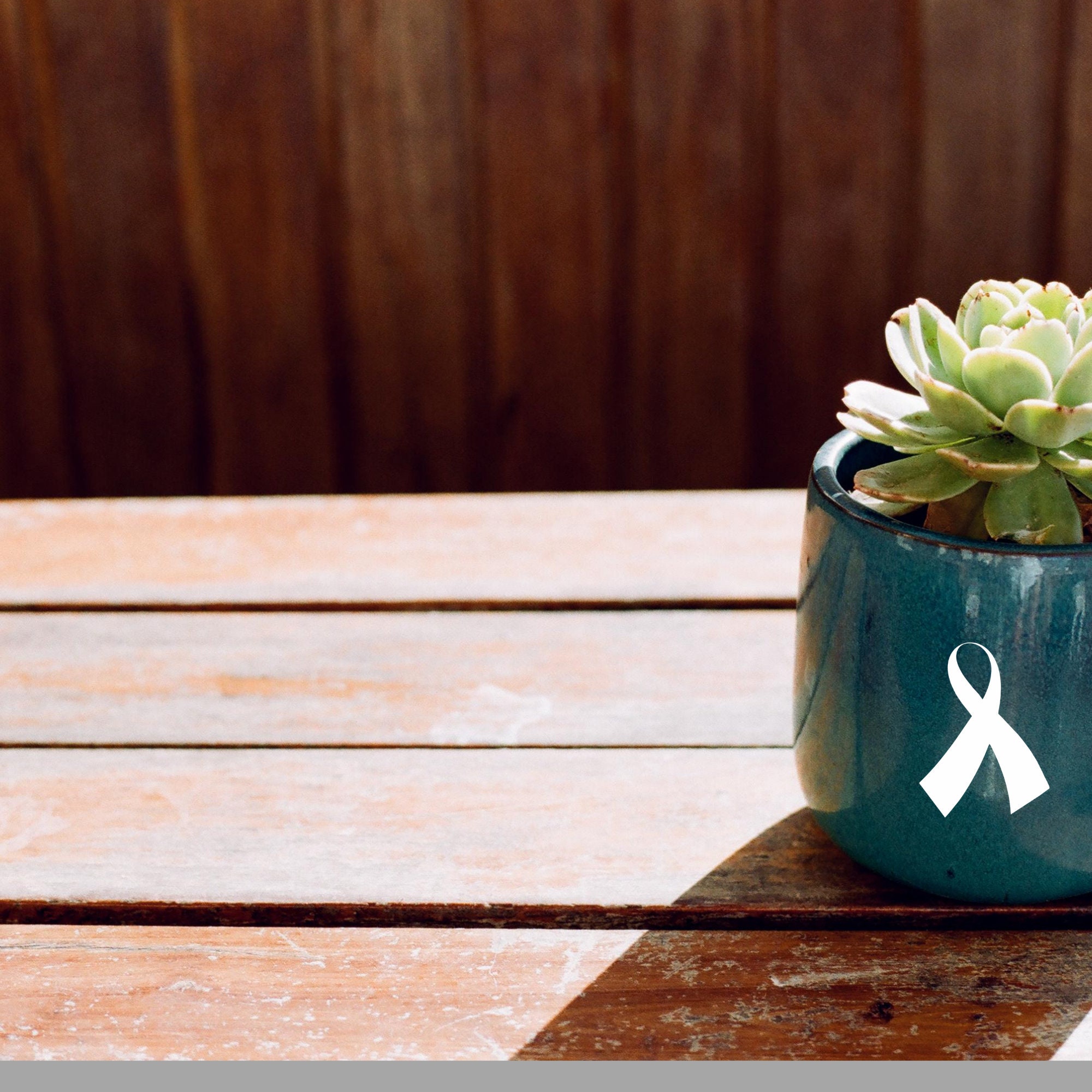 White Cancer Ribbonlung Cancer Ribbonwhite Cancer Ribbon - Etsy