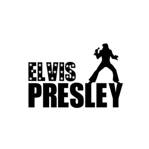 Elvis Dancing Decal,elvis Presley Vinyl Decal,elvis Singing Decal,elvis ...