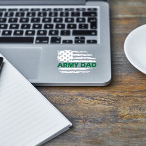 Army Dad Flag Decal,military Family Flag,us Army Flag,us Army Dad Flag ...
