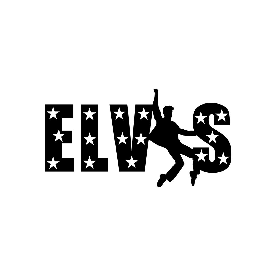 Elvis Dancing Decal,elvis Presley Vinyl Decal,elvis Decal,elvis ...