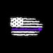 Thin Purple Line Flag Decal,purple Thin Line Flag Decal,purple Line ...