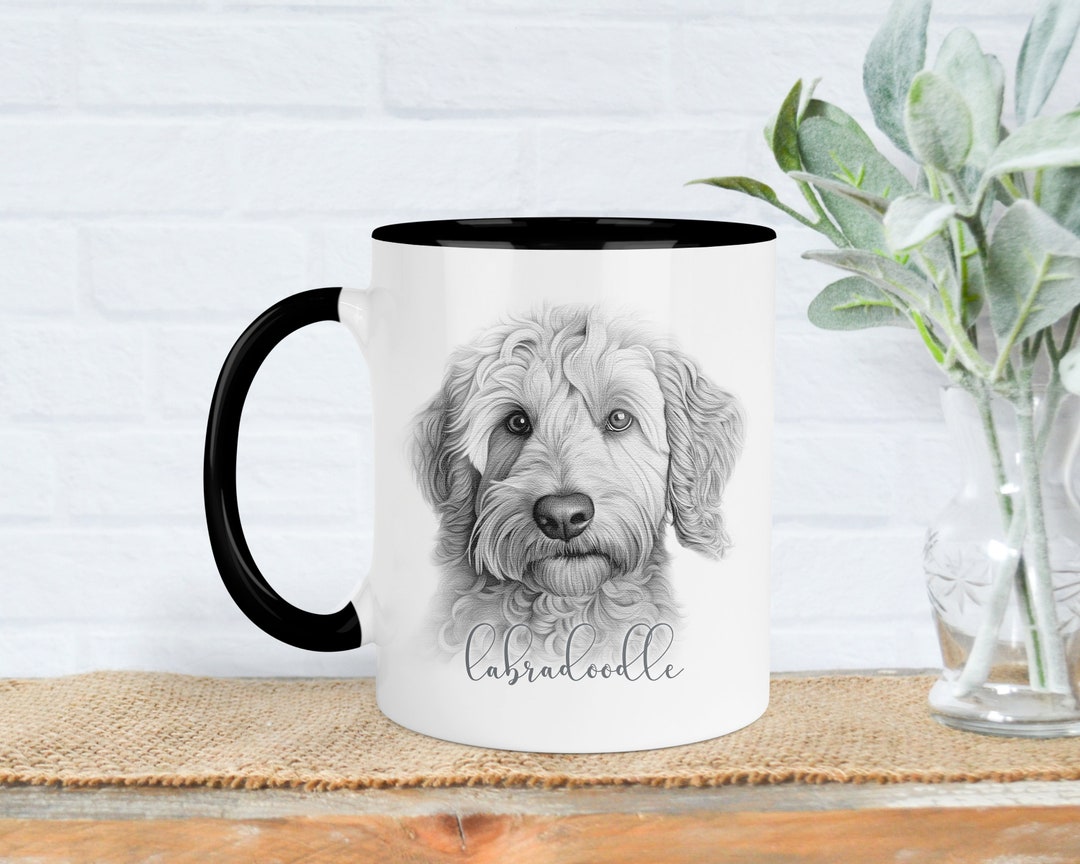 Personalised Dog Breed Mug, Labradoodle Gift, Labradoodle Mug, 11oz ...