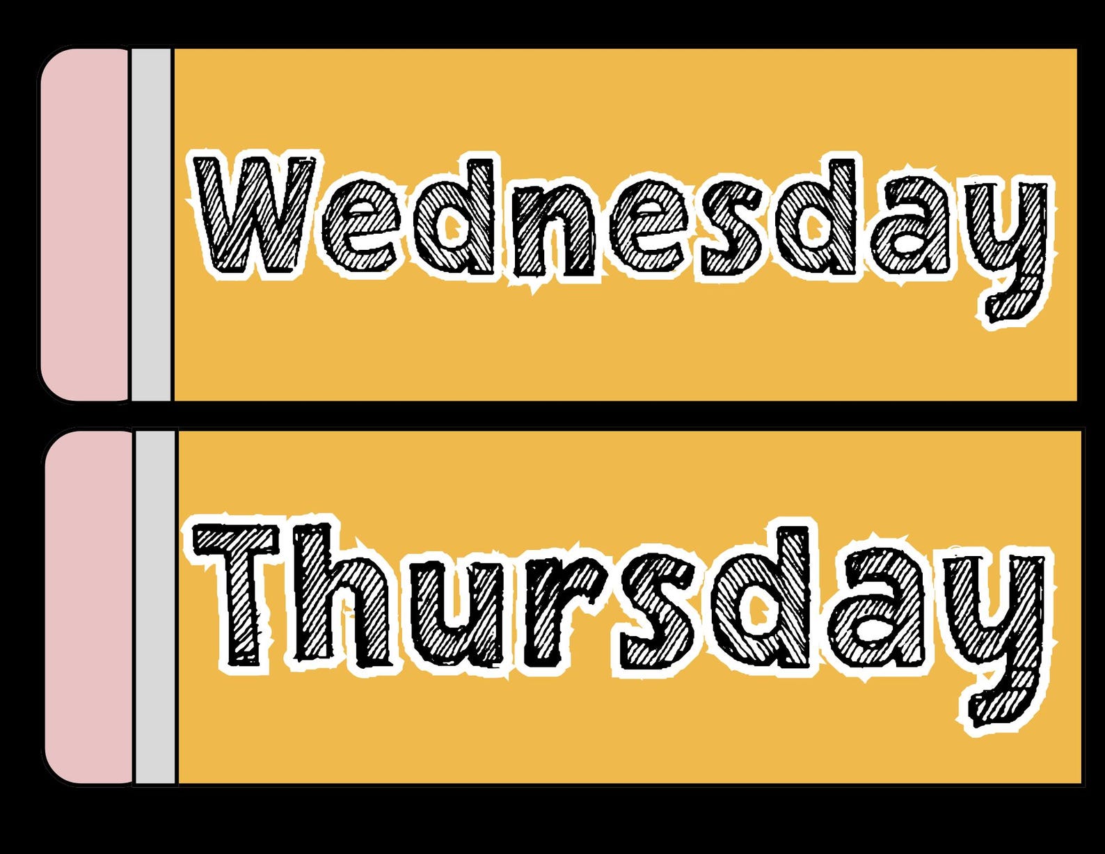 Pencil Flip Calendar for Classroom, Classroom Decor, Classroom Calendar ...