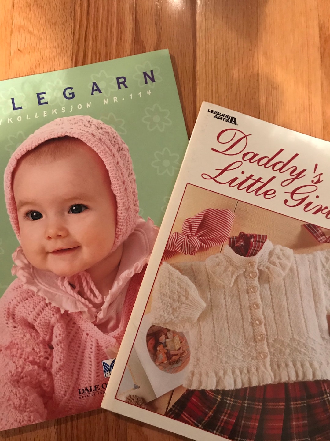 2 Baby Knit Pattern Books - Etsy