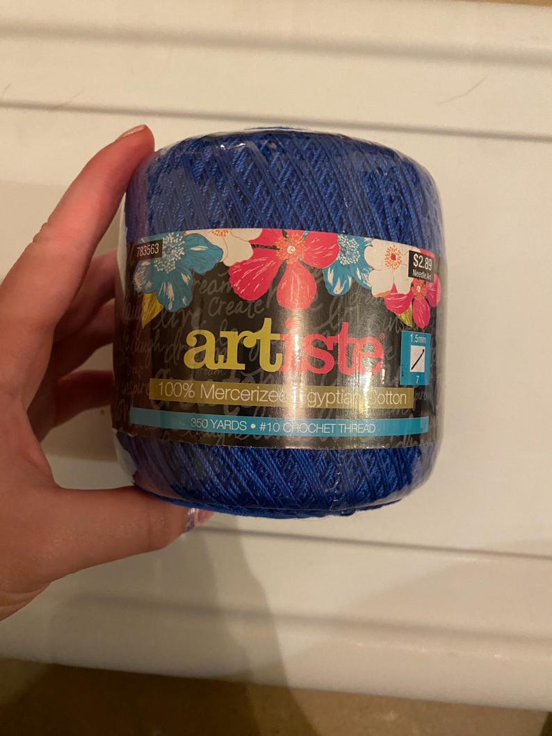 Artiste Crochet Thread - Etsy