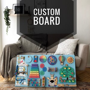 Custom Busy Board Big Size 50x100 Cm Activity Board for Toddler ...