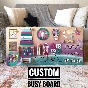 Custom Busy Board Big Size 50x100 Cm Activity Board for Toddler ...