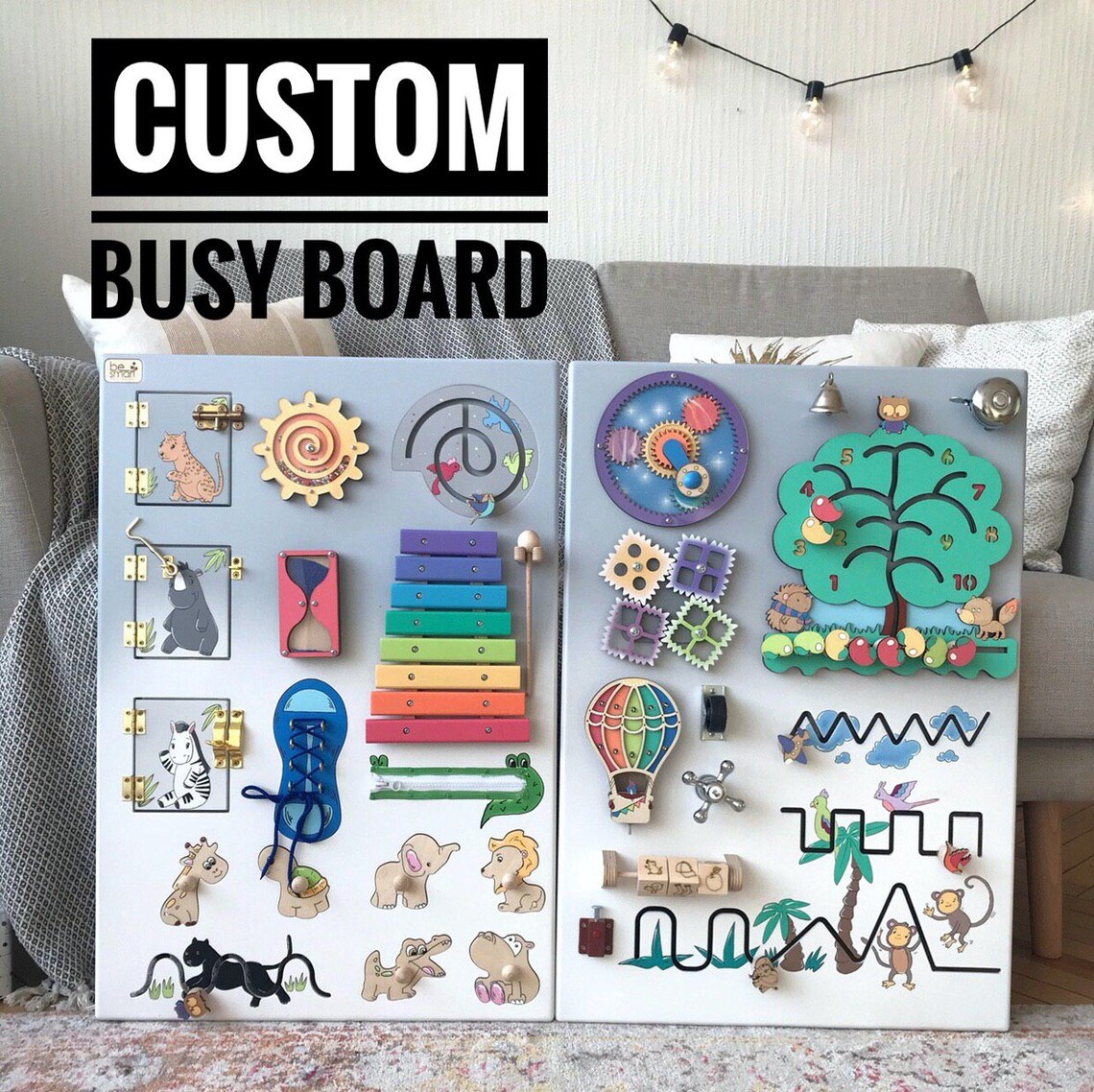 Large Custom Busy Board Size 70x100 Cm Activity Board for | Etsy