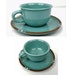 2 Dansk Mesa Cup and Saucer Sets Turquoise Stoneware Southwestern ...