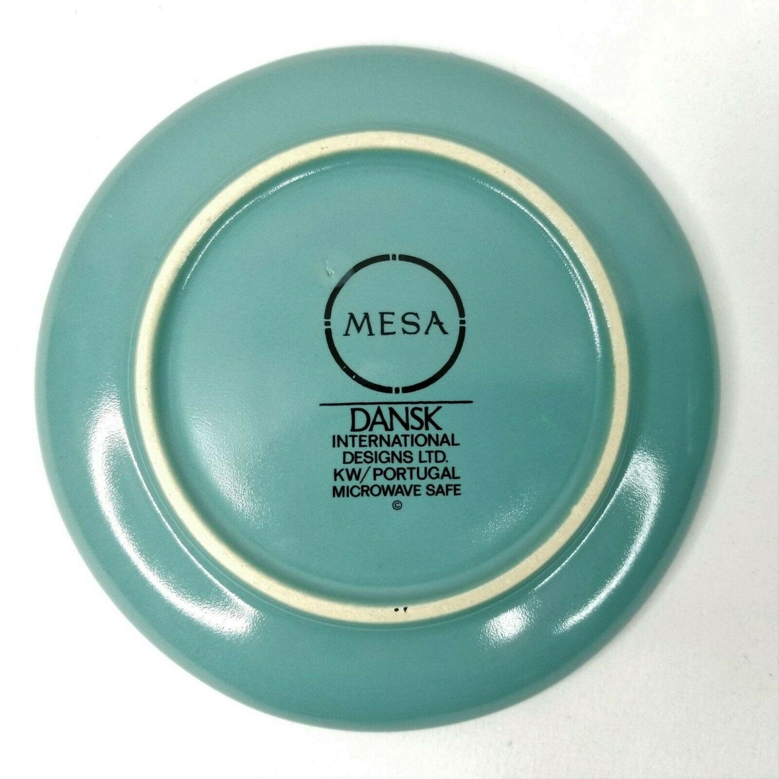 2 Dansk Mesa Cup and Saucer Sets Turquoise Stoneware Southwestern ...