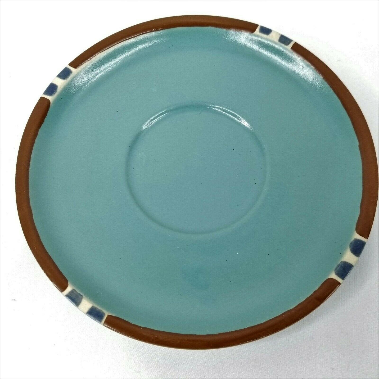 2 Dansk Mesa Cup and Saucer Sets Turquoise Stoneware Southwestern ...