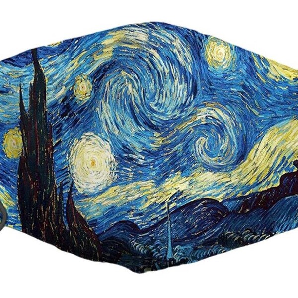 Van Gogh Mask - Etsy