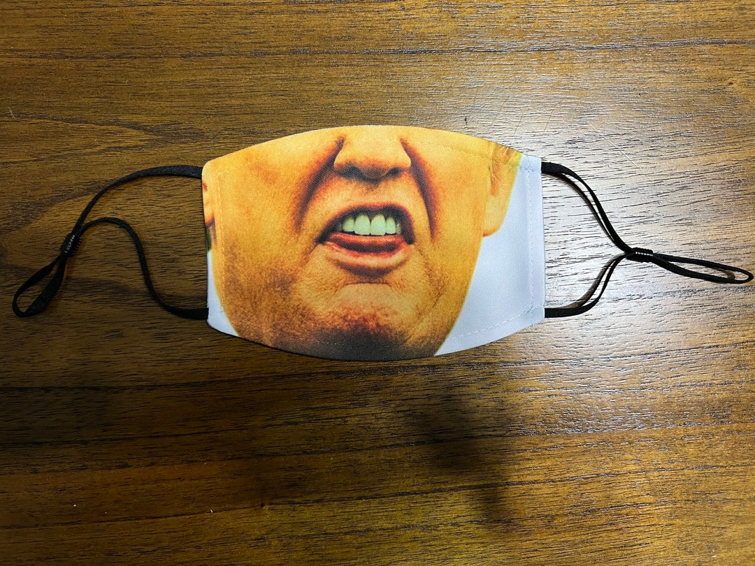 Donald Trump Halloween Costume Face Mask Adjustable Elastic Straps ...