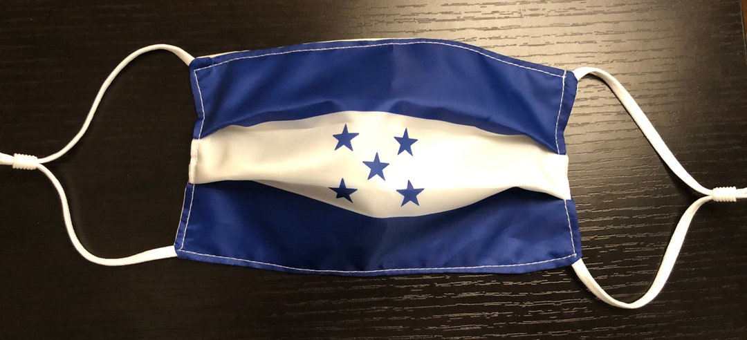 2 Pack Honduras Face Mask Honduran Flag Washable Cotton Cloth Fabric ...