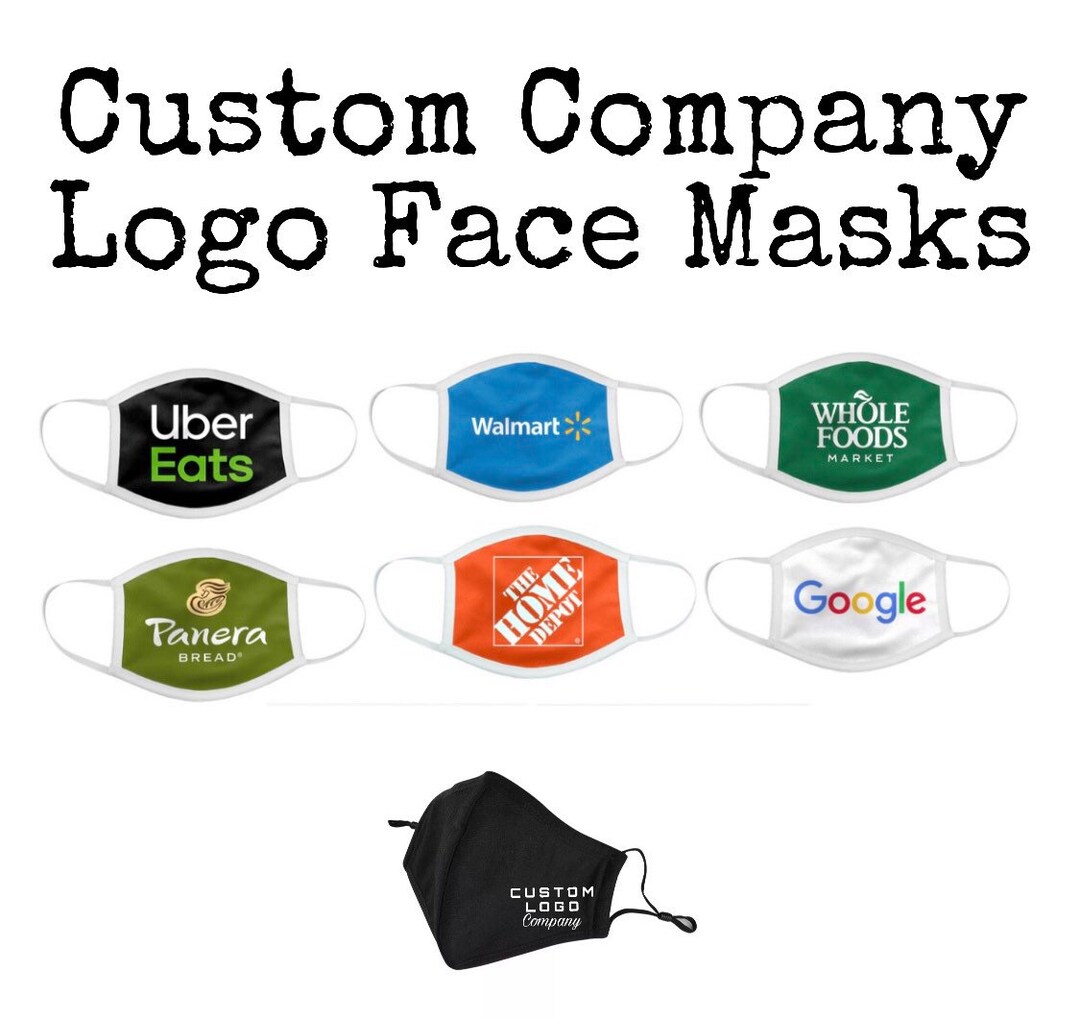 Custom Logo Face Mask Washable Masks Wholesale Personalized Picture ...