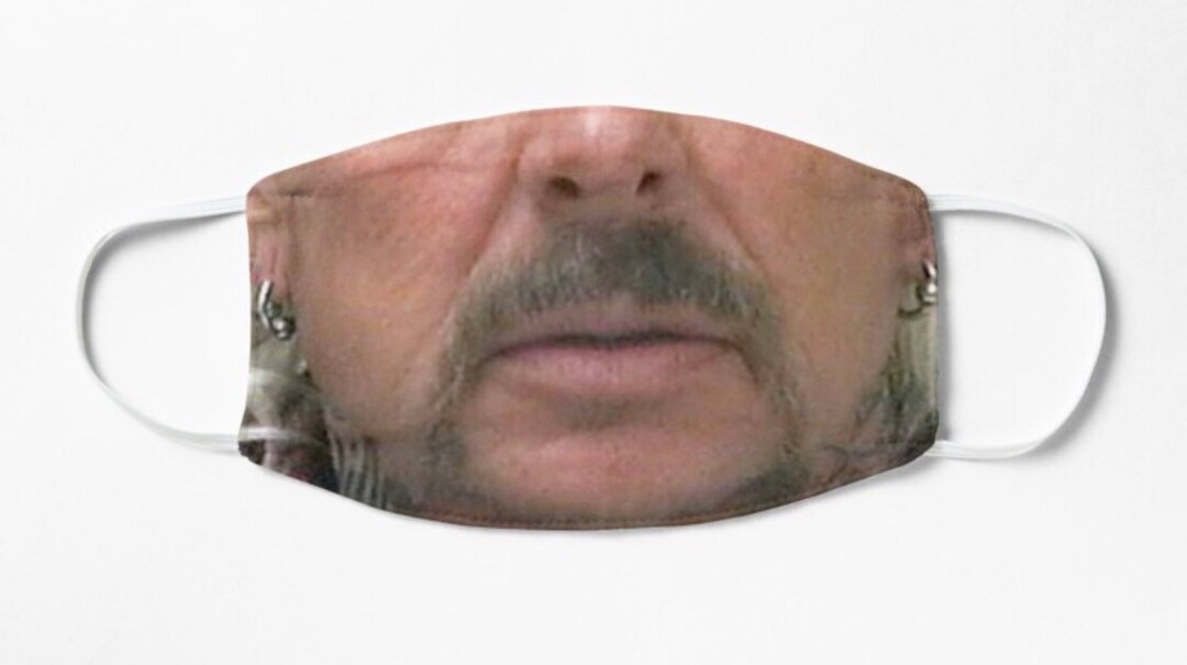 Joe Exotic Face Mask Tiger King Halloween Costume Washable Adjustable ...