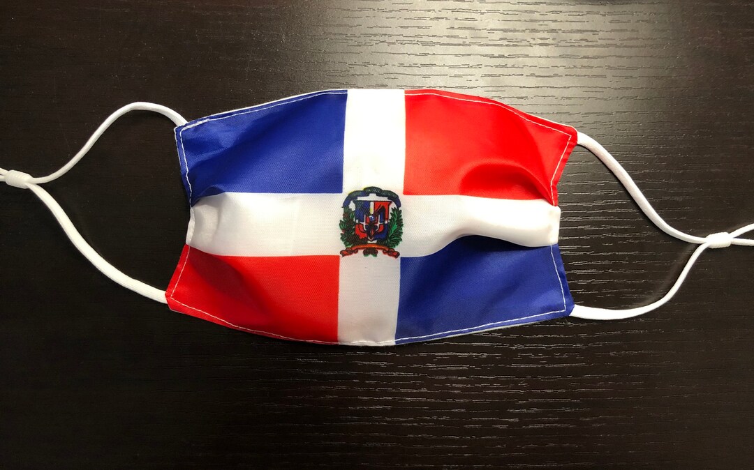 Dominican Republic Face Mask 2-pack: Adjustable, Washable Cotton - Etsy