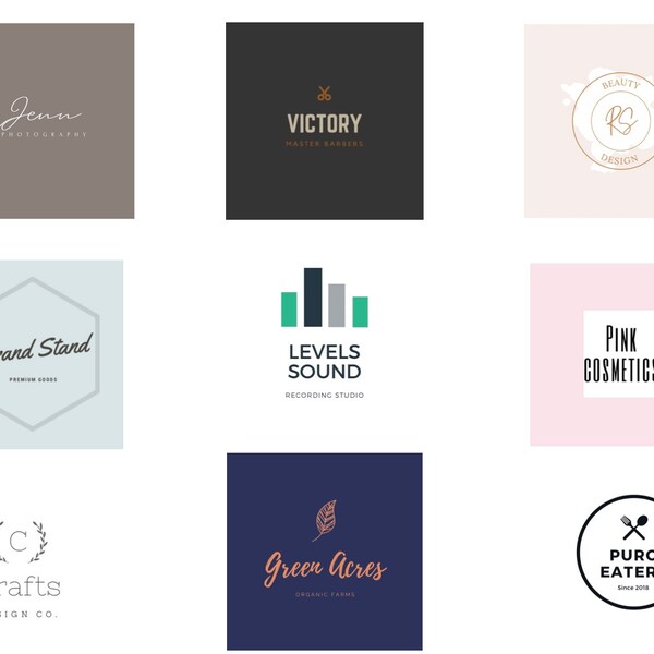 Custom Website Logo Designs - Etsy