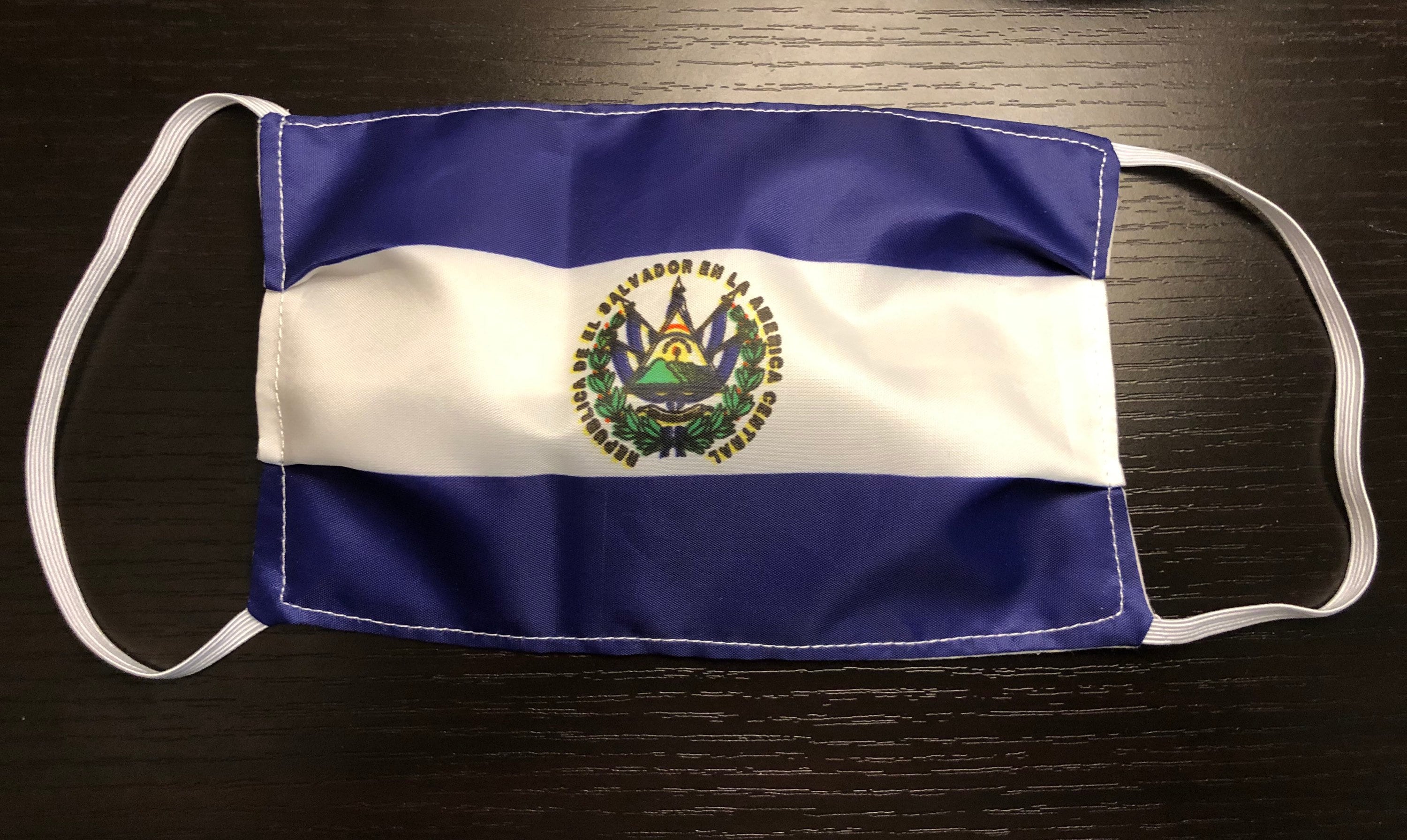 2 Pack El Salvador Face Mask Salvadorian Flag Washable Cotton | Etsy