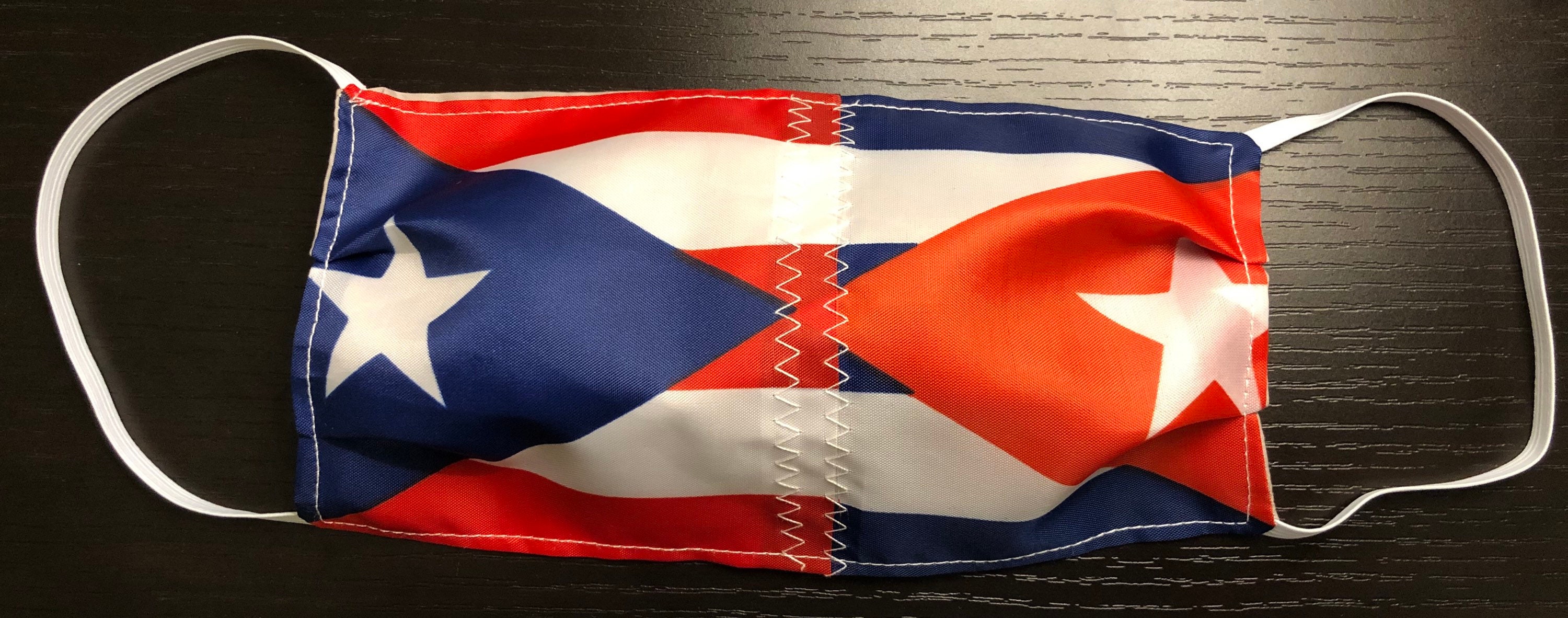 2 Pack Puerto Rico Cuba Flag Face Mask PR Rican Cuban Washable | Etsy