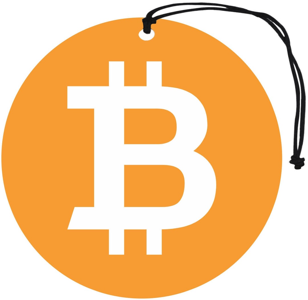 Bitcoin Coin Logo BTC Crypto Custom Air Freshener Scented Car Gifts ...