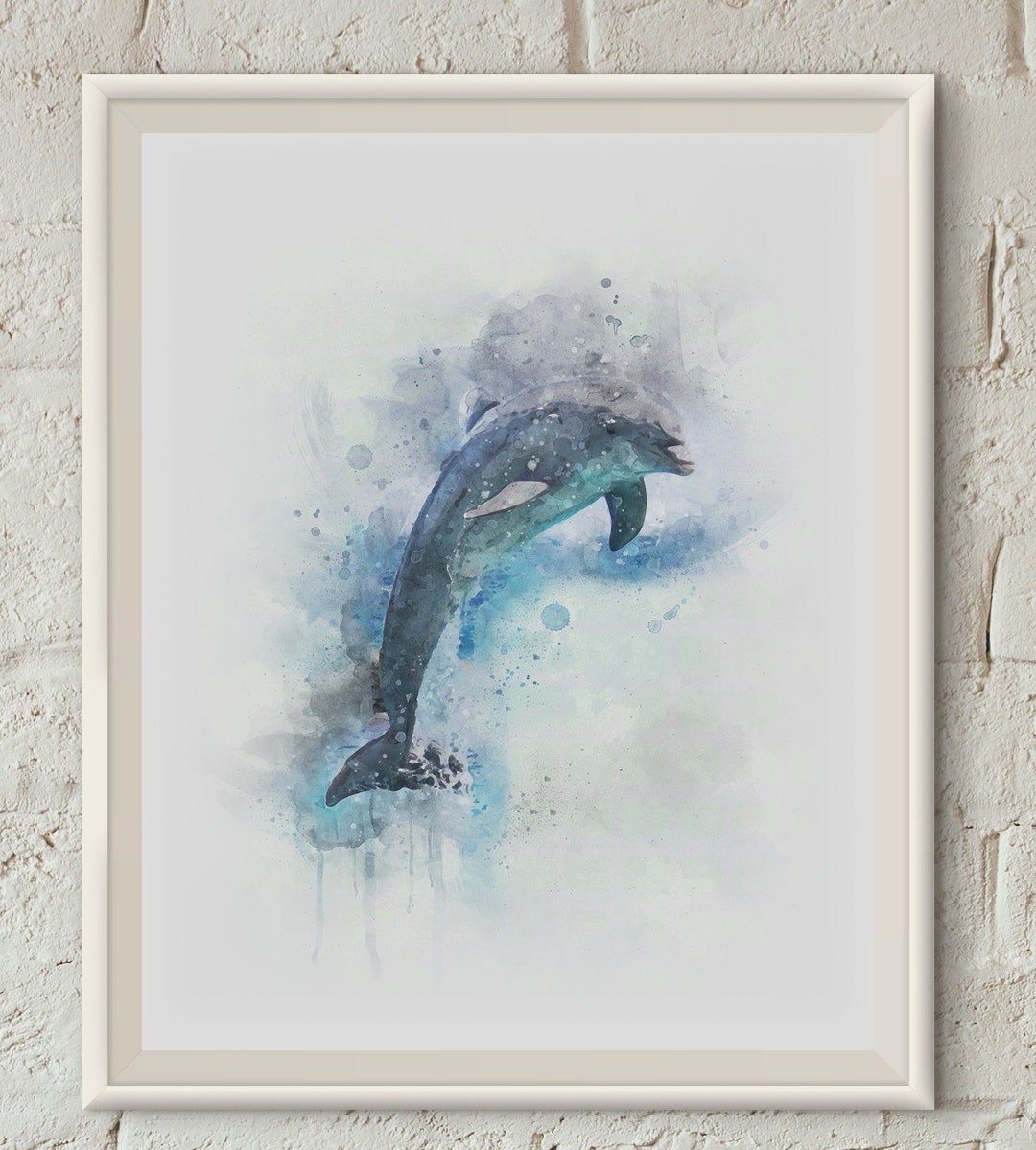 Dolphin, Digital Download, Dolphin Art, Dolphin Gifts, Wall Art, Wall ...