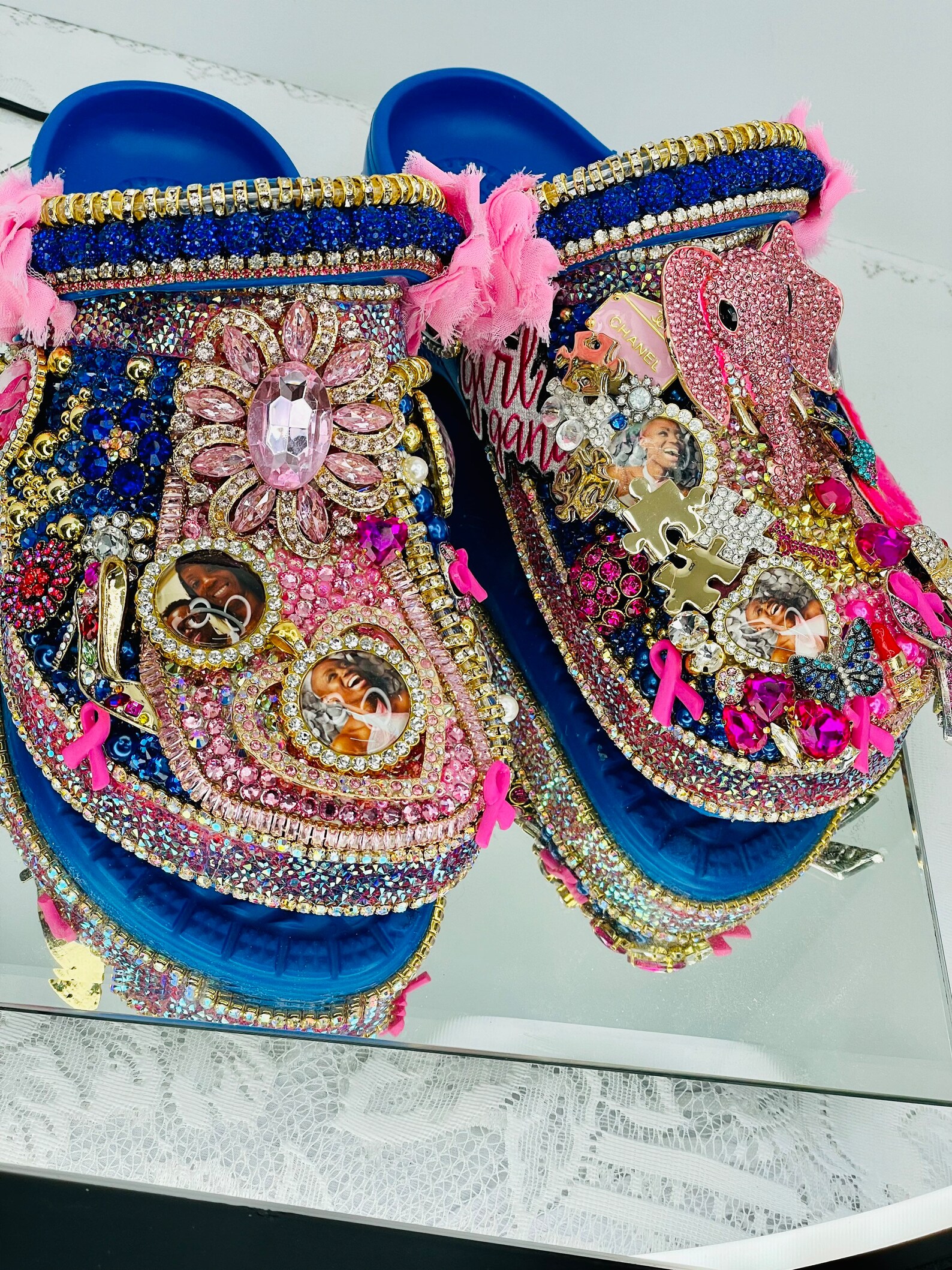 Custom Bedazzled Blinged Crocs - Etsy