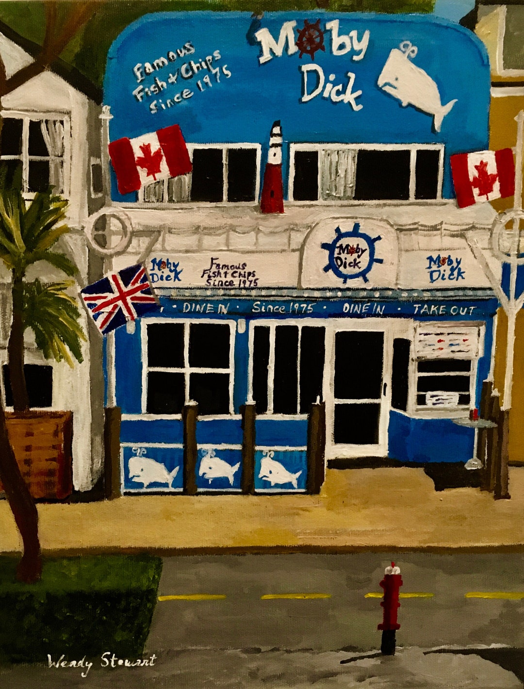 Moby Dick Fish and Chips, Limited Edition Prints, 8.5 X 11 and 11 X 14 ...