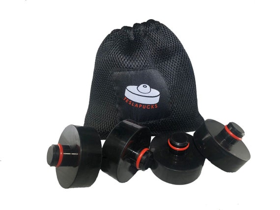 4-pack of Lifting Pucks for Model 3 Y S X With Mesh Storage | Etsy