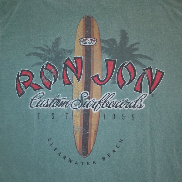 Ron Jon Shirt - Etsy