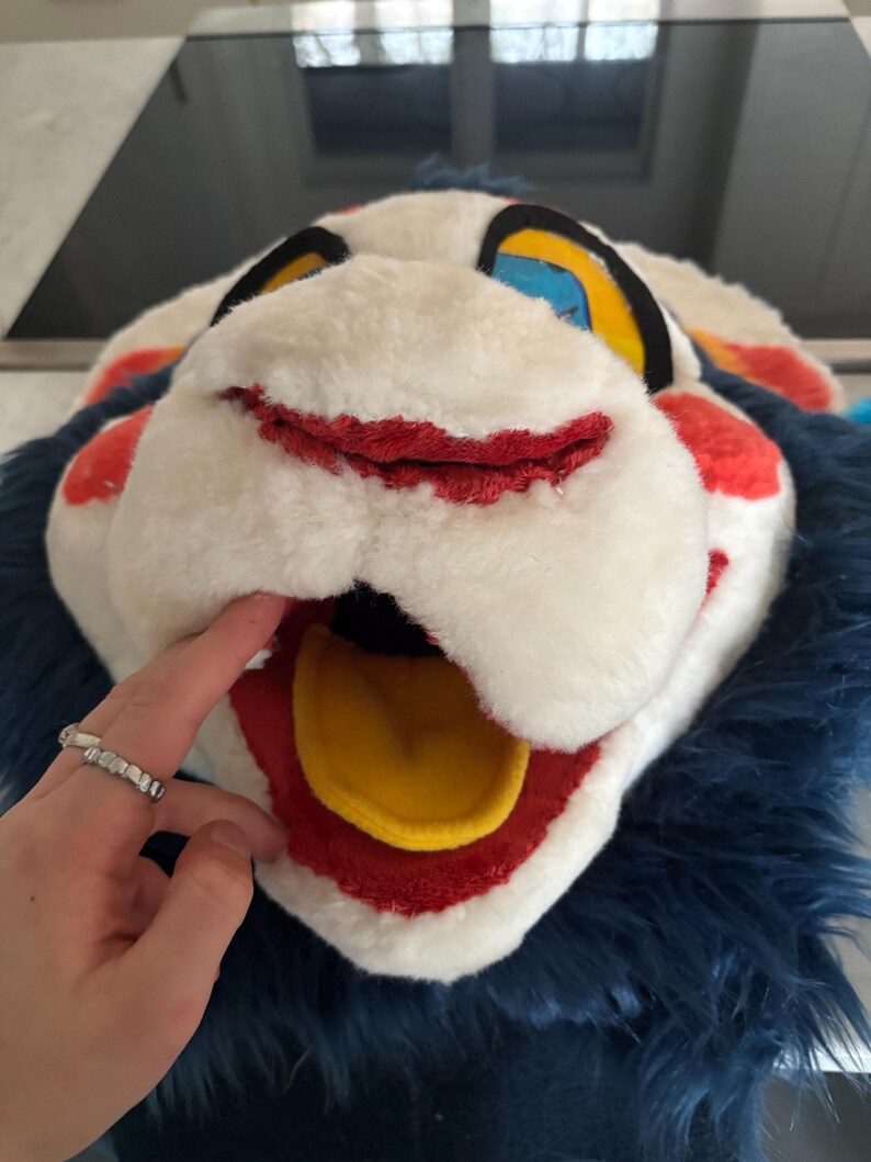 GEKNOME Monkey Fursuit Head - Etsy