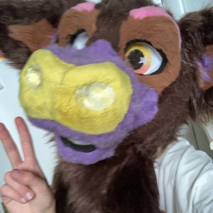 Cow Fursuit Head - Etsy