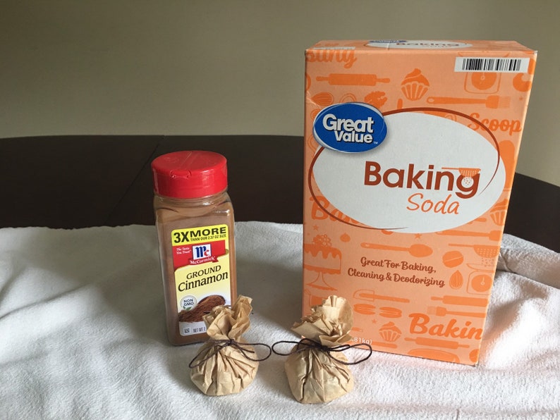 All Natural Cinnamon Sachets / Natural Air Freshener / Holiday | Etsy