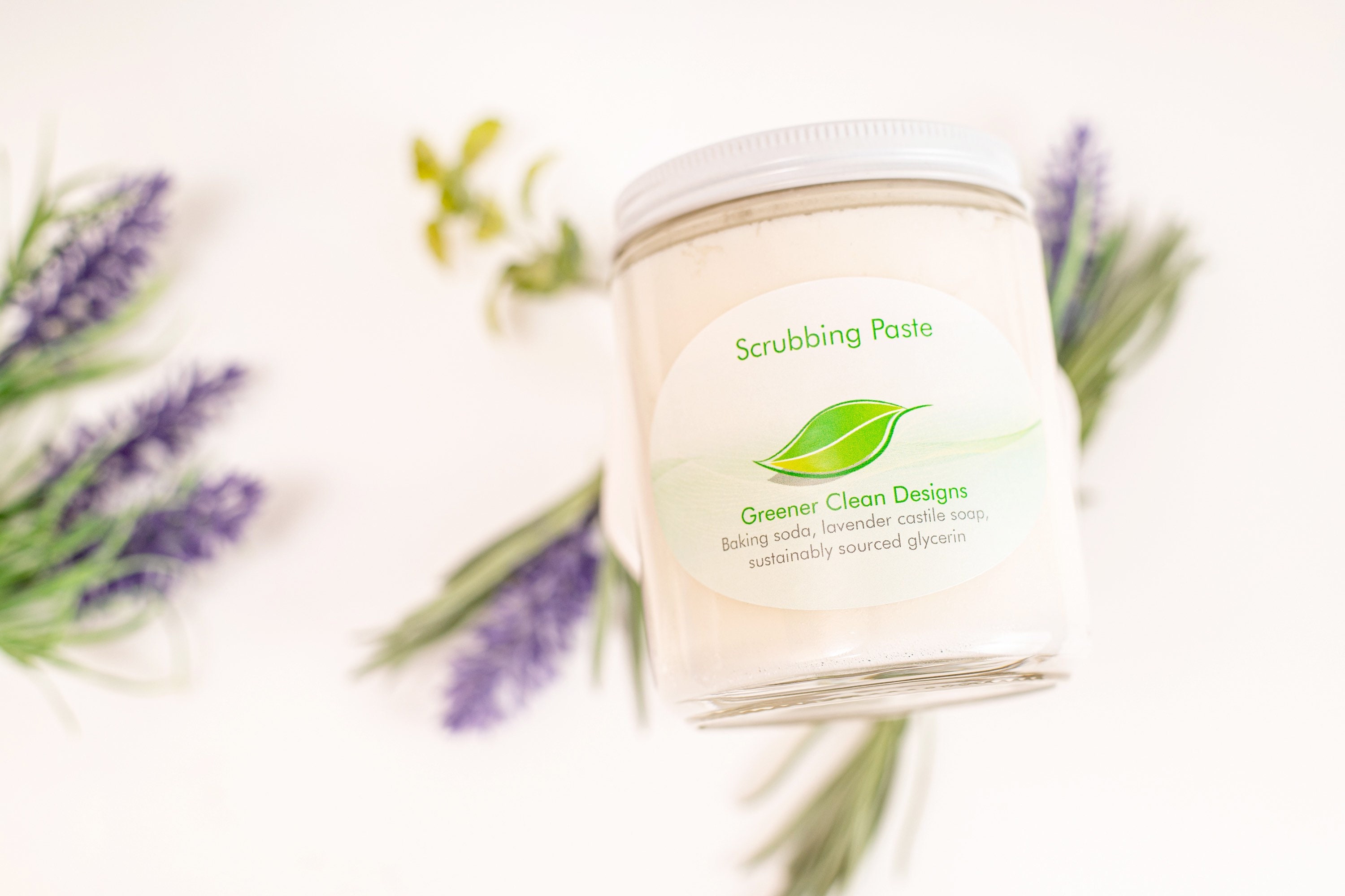 All Natural Scrubbing Cleaning Paste 8 Oz Zero Waste Jar | Etsy