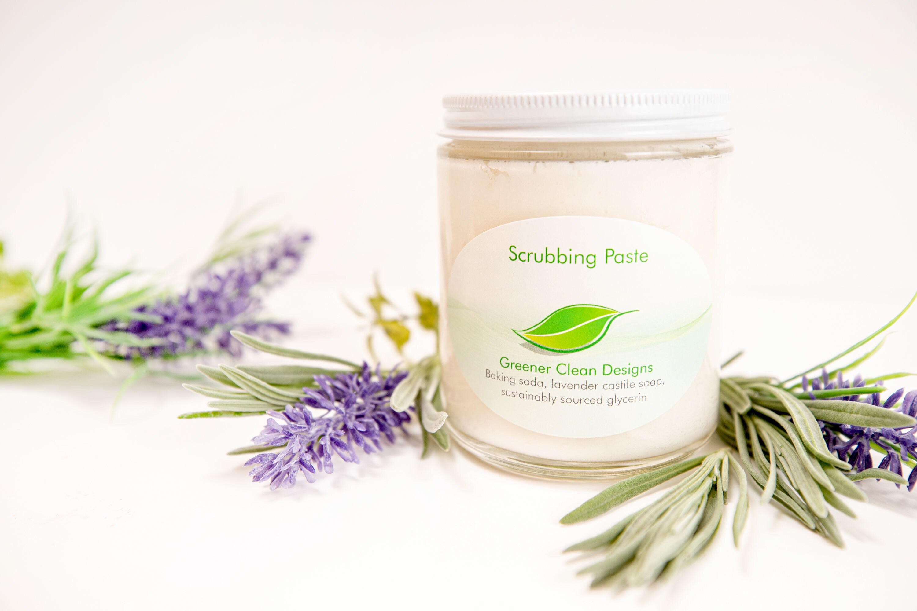 All Natural Scrubbing Cleaning Paste 8 Oz Zero Waste Jar - Etsy