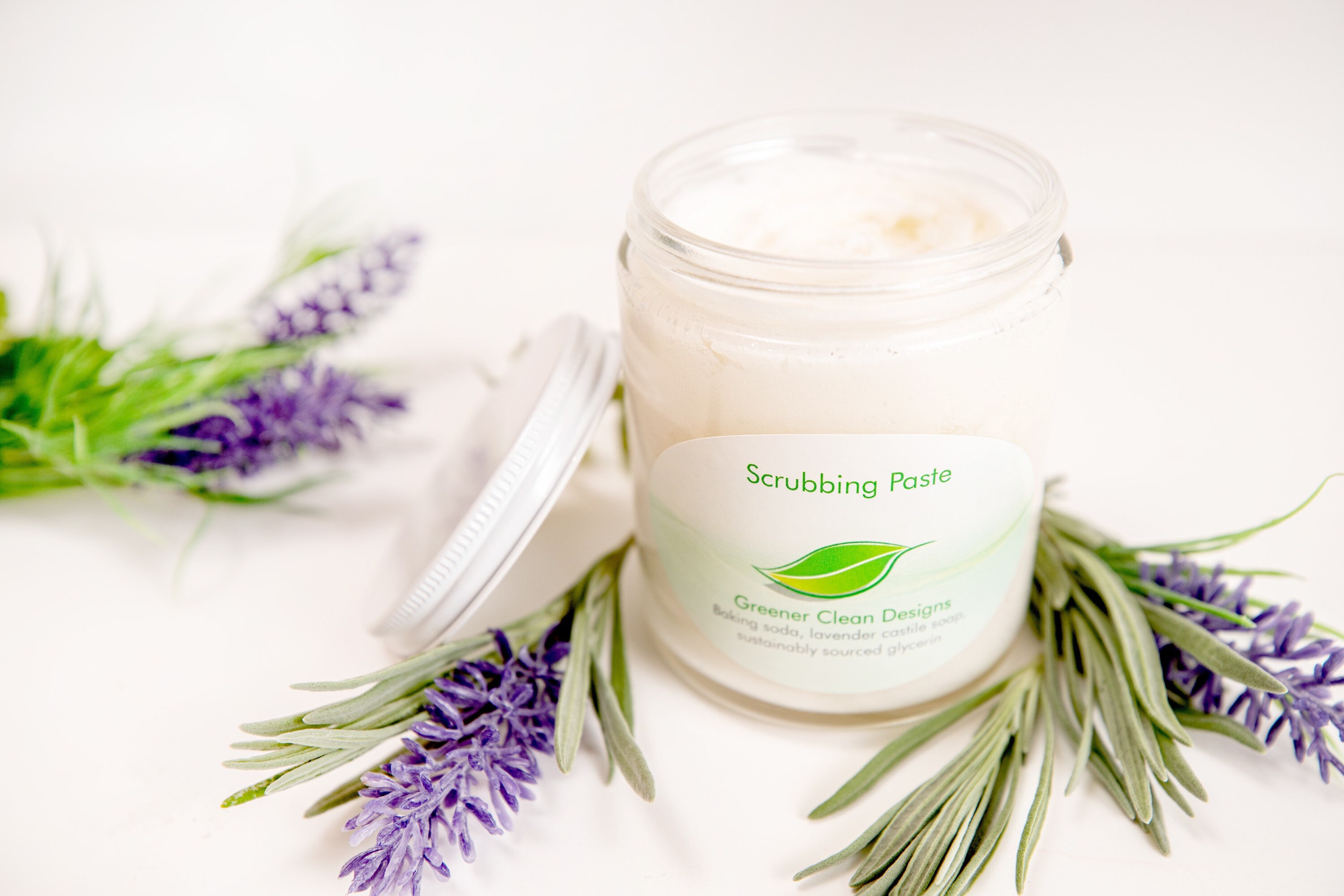 All Natural Scrubbing Cleaning Paste 8 Oz Zero Waste Jar - Etsy