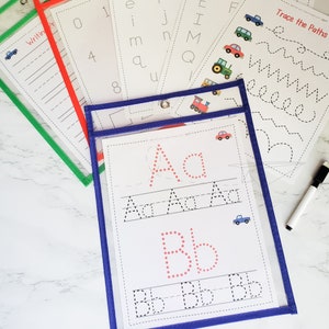 Alphabet Tracing Worksheets, Letters Tracing, Busy Book Printable ...