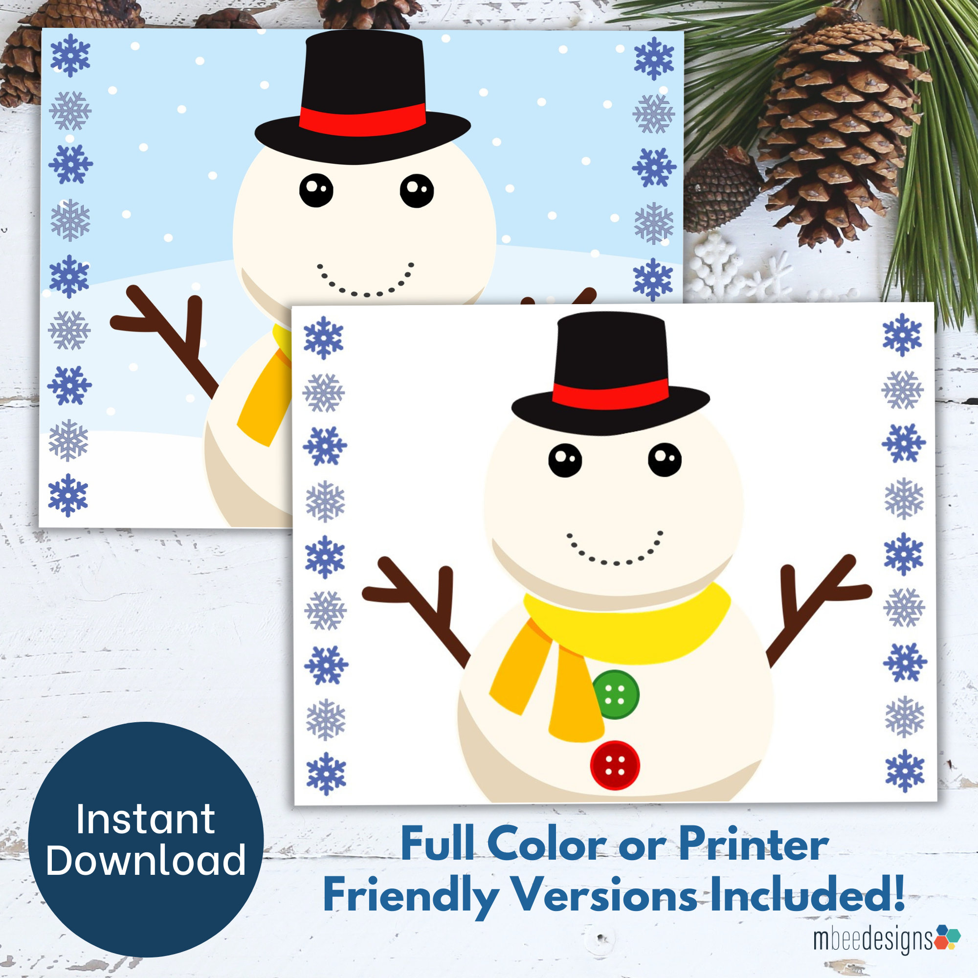 Christmas Pin the Nose on the Snowman Printable Game, Activities for ...