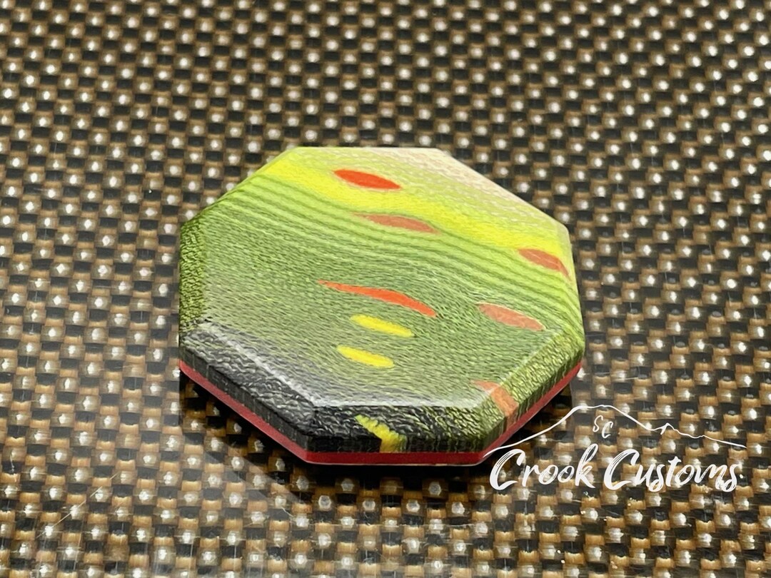 Pocket Woodie Octagon Fidget / Worry Stone - Etsy
