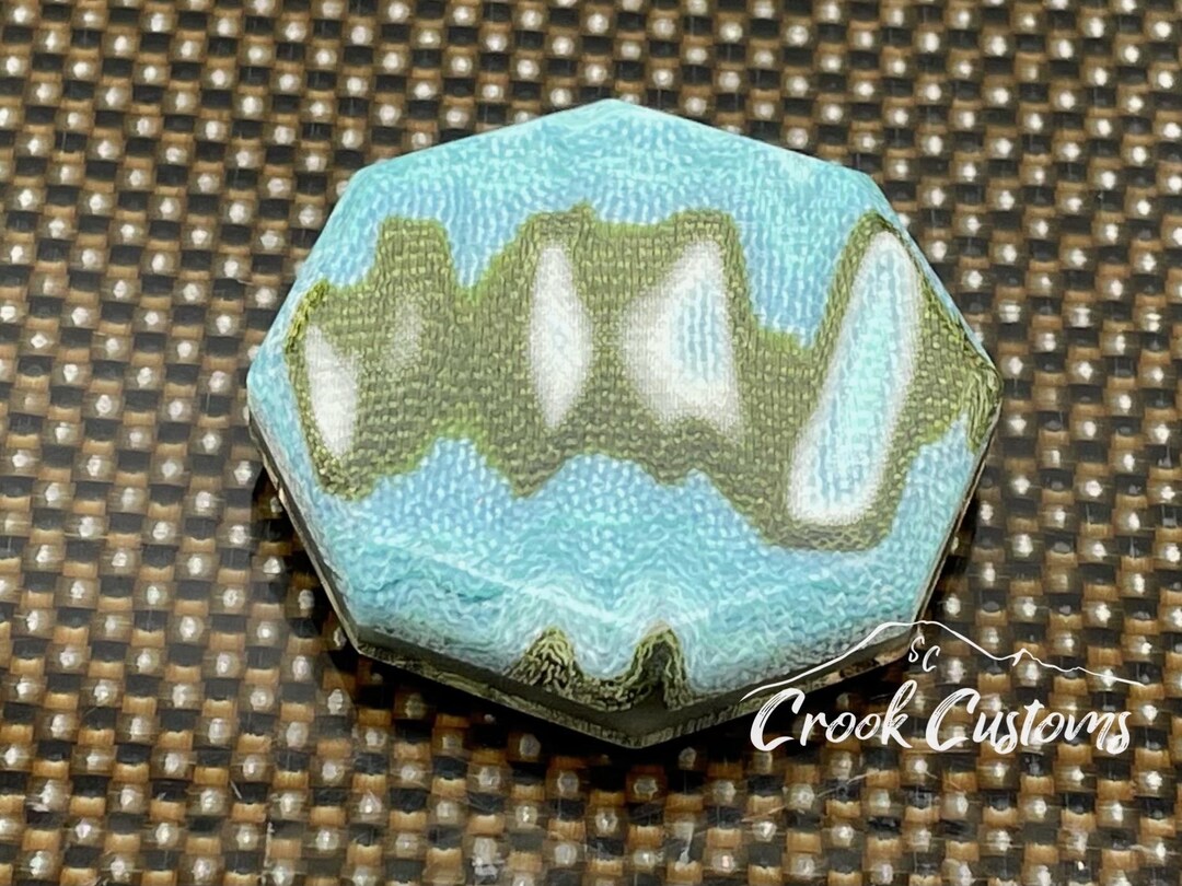 Pocket Woodie Octagon Fidget / Worry Stone - Etsy