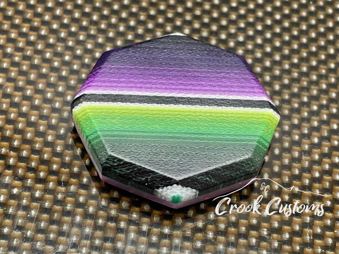 Pocket Woodie Octagon Fidget / Worry Stone - Etsy