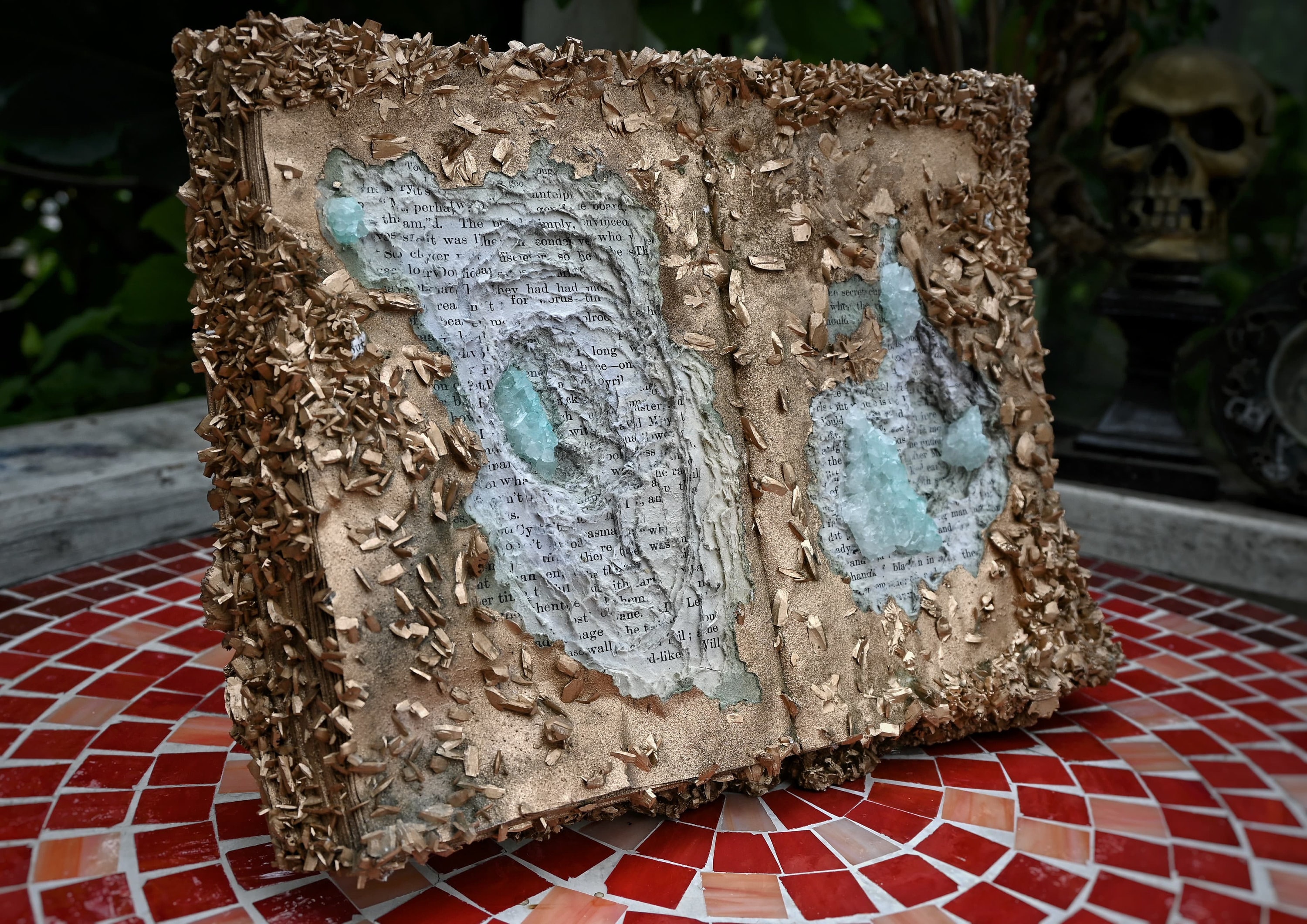 Gold Dragon Crystallized Book - Etsy