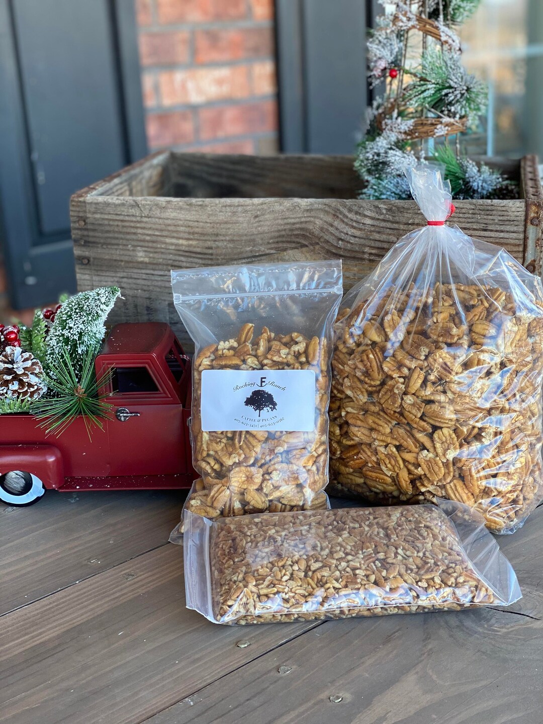 Paper Shell Pecans 1lb Bags - Etsy
