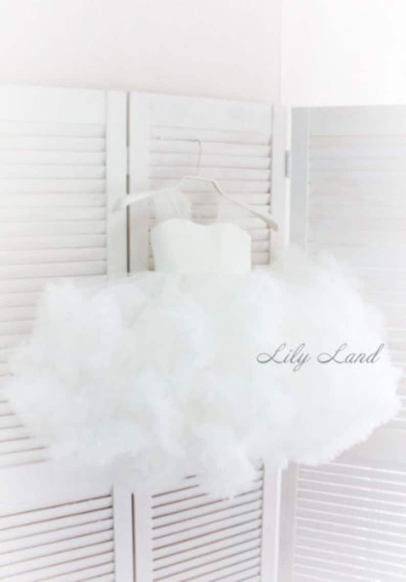 Rose Powder Stunning Pageant Ball Gown Fluffy Girls Dress - Etsy