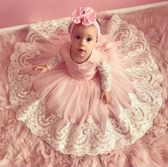 First Birthday Pink Blush Baby Girl Outfit 1st Birthday - Etsy