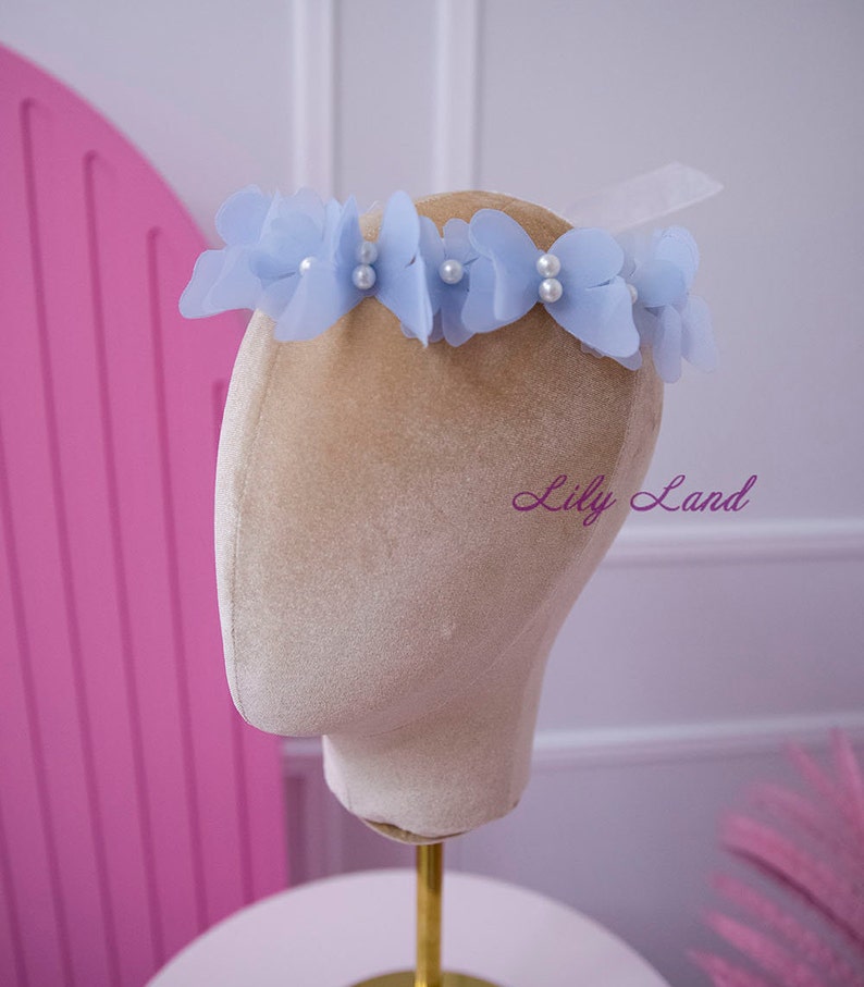 White Butterfly Crown Flower Girl Headband Birthday Girl - Etsy