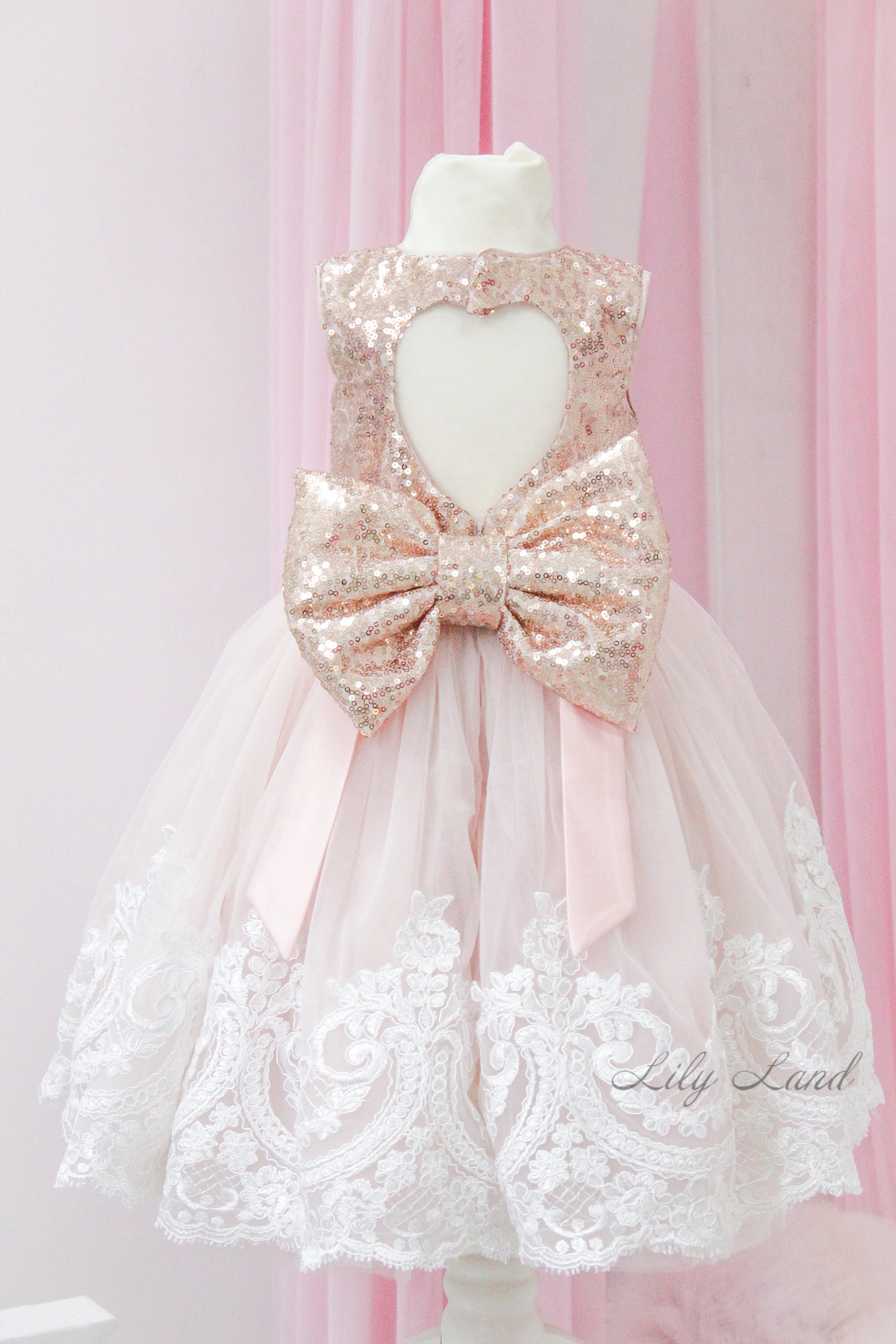 Sparkling first birthday baby dress puffy girl dress flower | Etsy