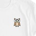 Owl Bird Shirt, Cute Owl Tee Shirt, Owl Tee Top, Cute Owl T-shirt, Owl ...
