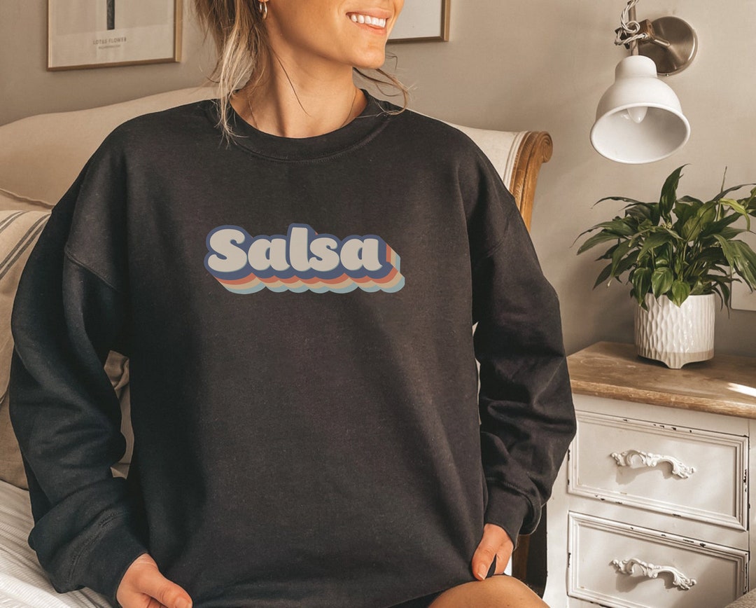Salsa Sweatshirt Salsa Vintage Sweater Salsa Crewneck Gift - Etsy